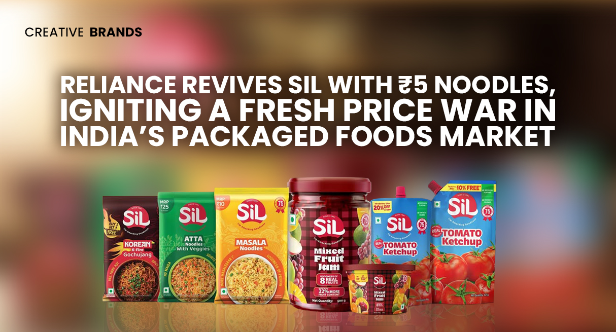 RELIANCE REVIVES SIL WITH ₹5 NOODLES, IGNITING A FRESH PRICE WAR IN ...